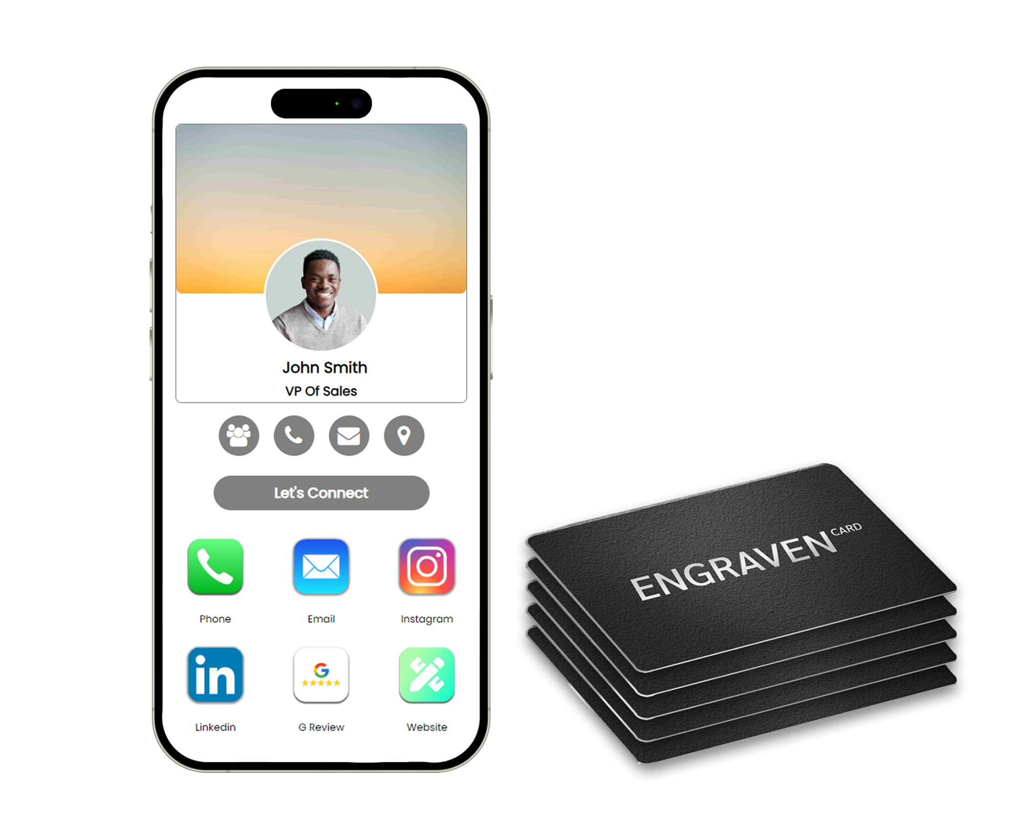 Connect Card 5-Pack | Digital Business Cards