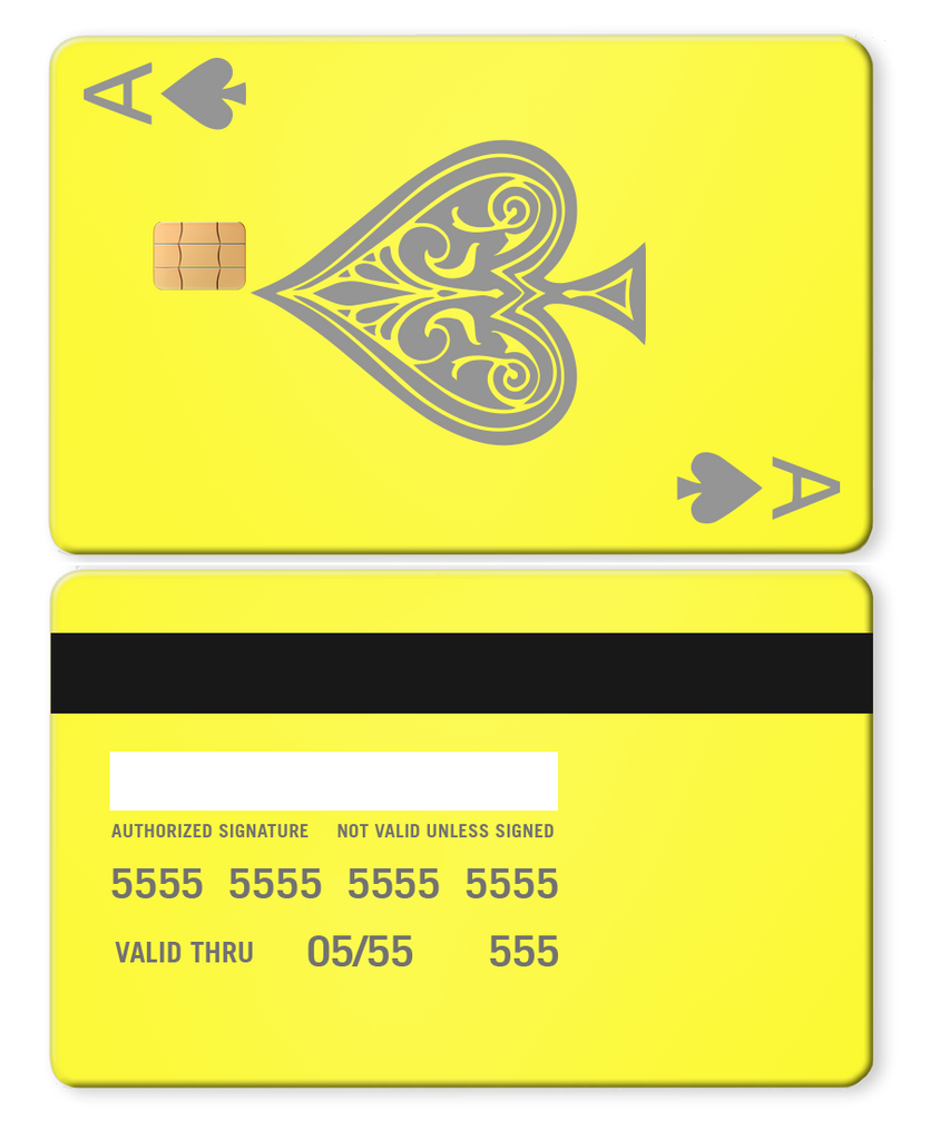Ace of Spades Card