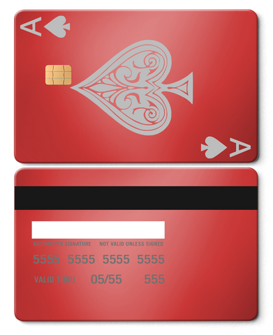 Ace of Spades Card