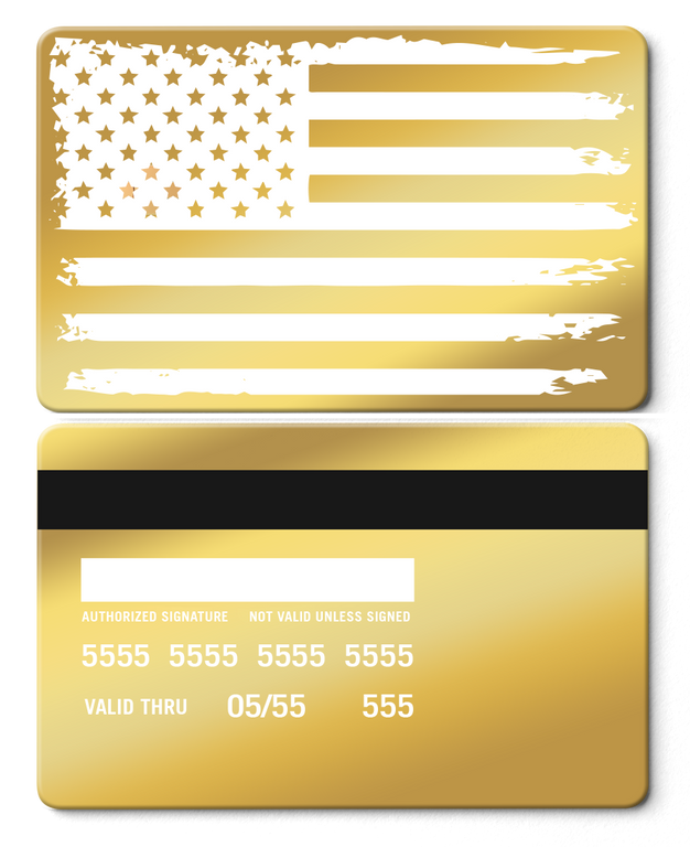 American Flag Card