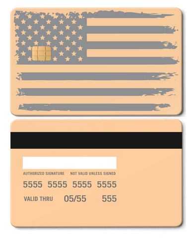 American Flag Card