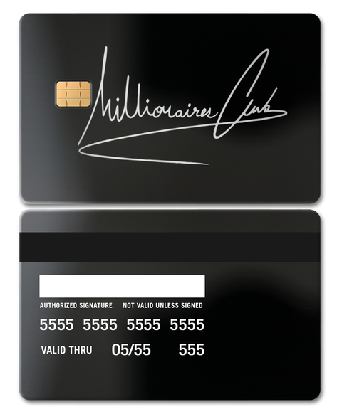 Millionaires Club Card