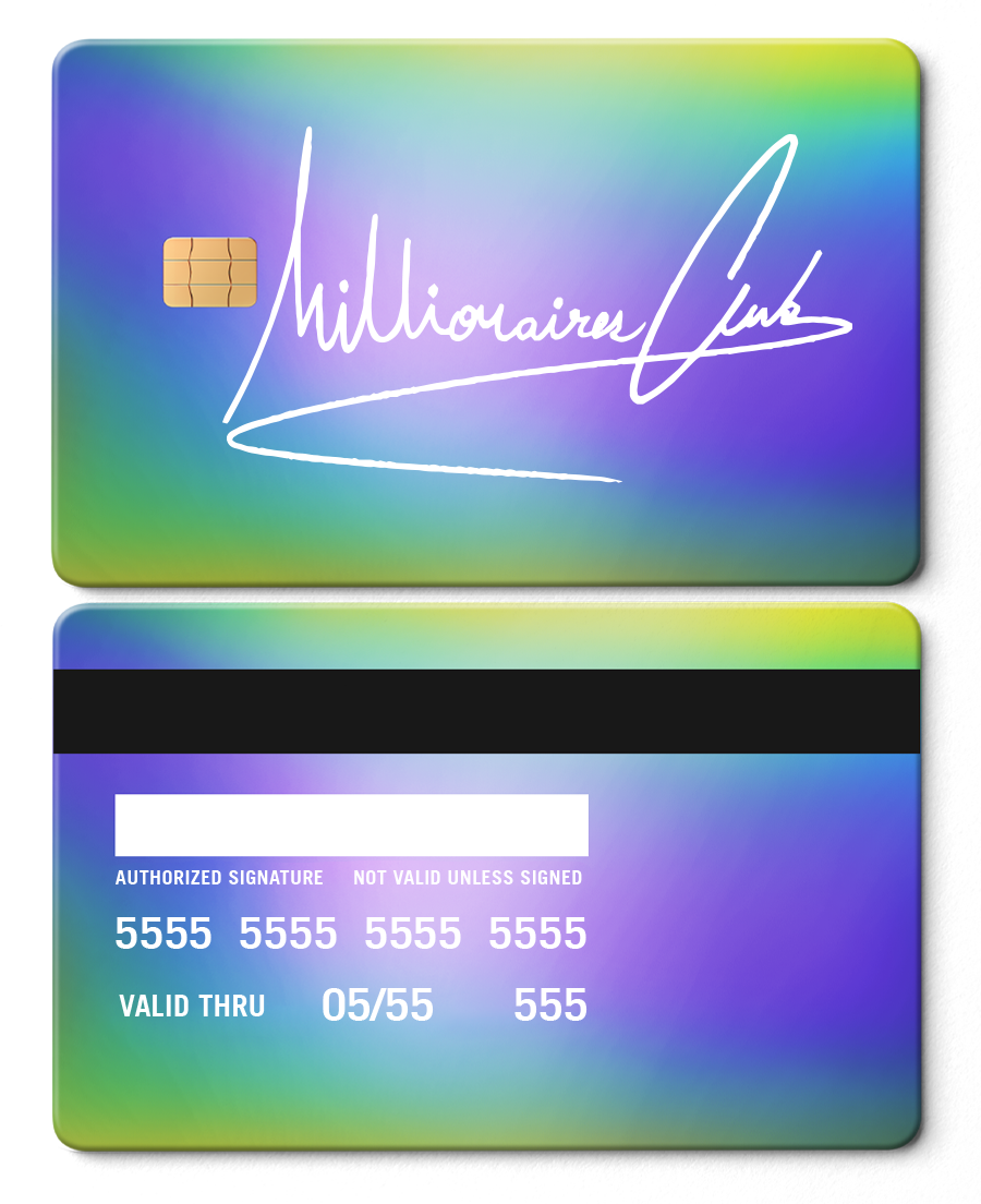 Millionaires Club Card