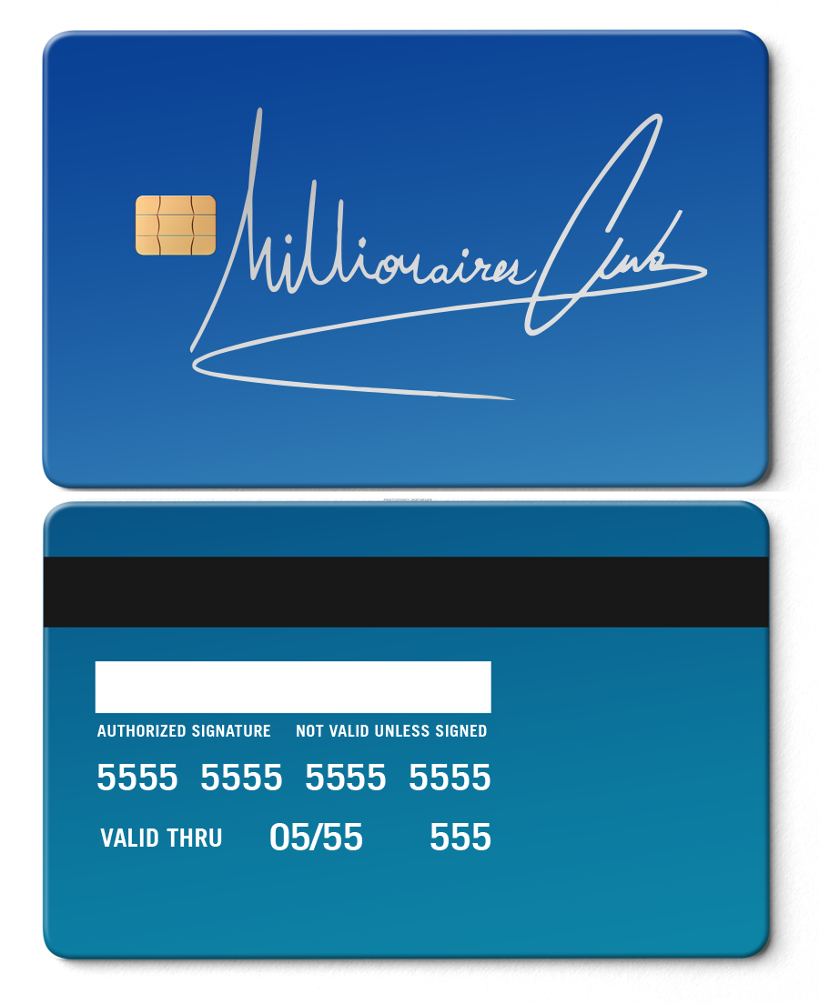 Millionaires Club Card