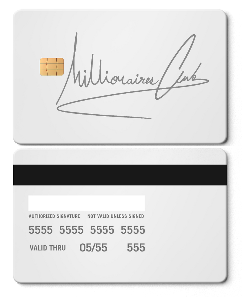 Millionaires Club Card