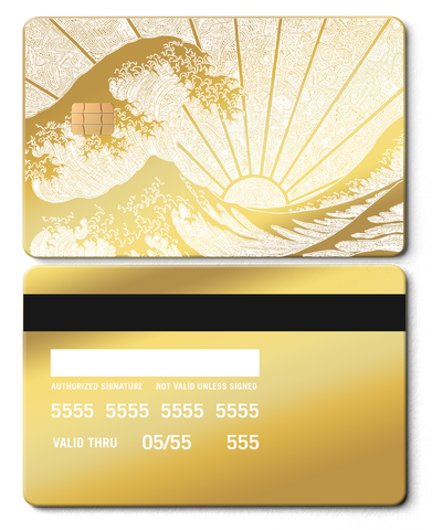 The Great Wave Card
