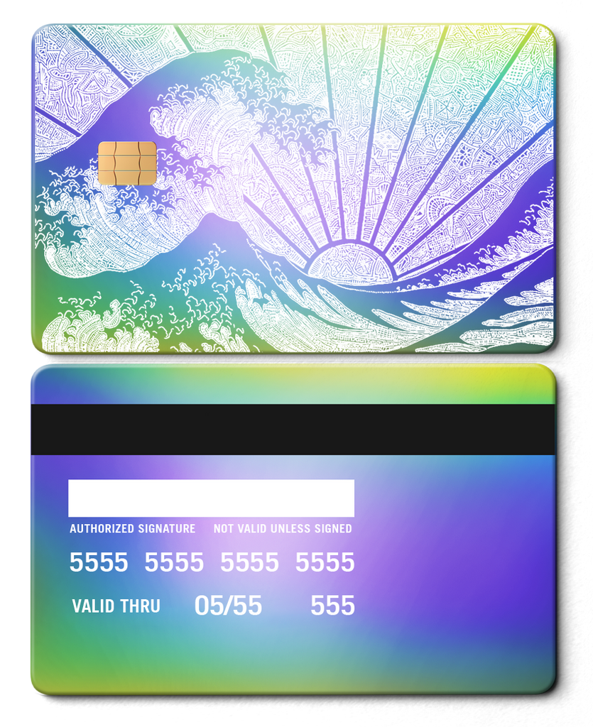 The Great Wave Card
