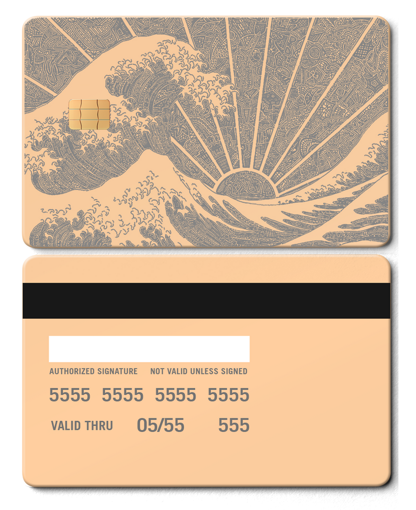 The Great Wave Card