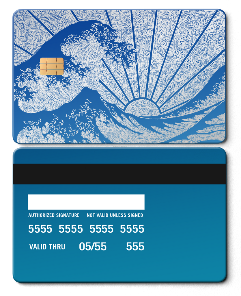 The Great Wave Card
