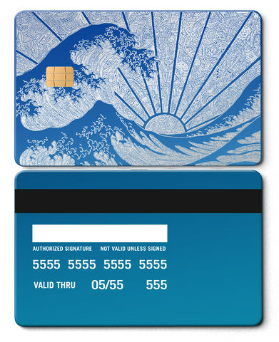 The Great Wave Card