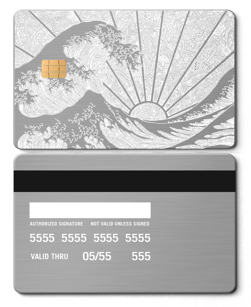 The Great Wave Card